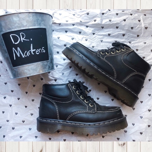 Dr. Martens | Shoes | Sold Dr Martens Pilloy Boots Vintage Leather ...